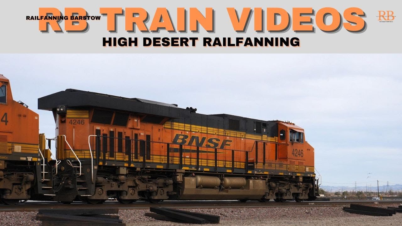 RB Morning Train Video BNSF 4246 Z TRAIN - YouTube