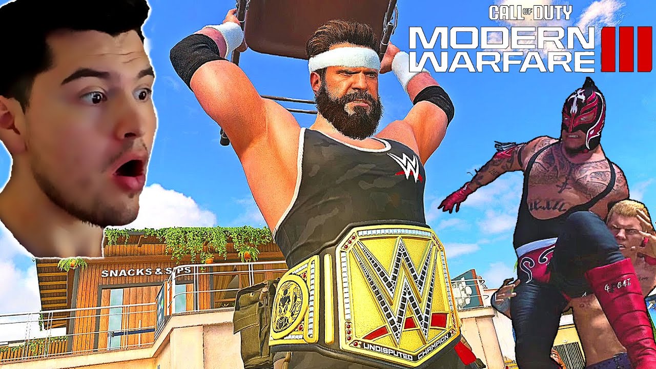I Completed The New WWE Event In Modern Warfare 3, Which Was Actually ...