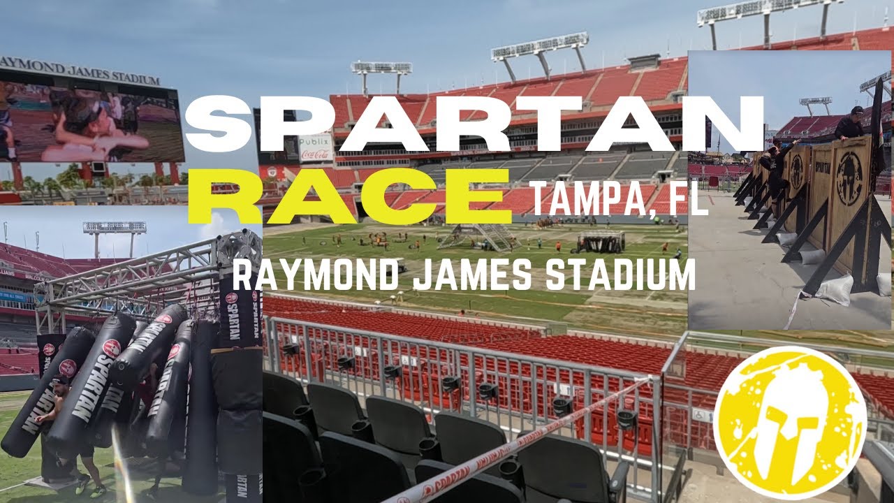 Spartan Race in Tampa Bay- Raymond James Stadium 2024 - YouTube