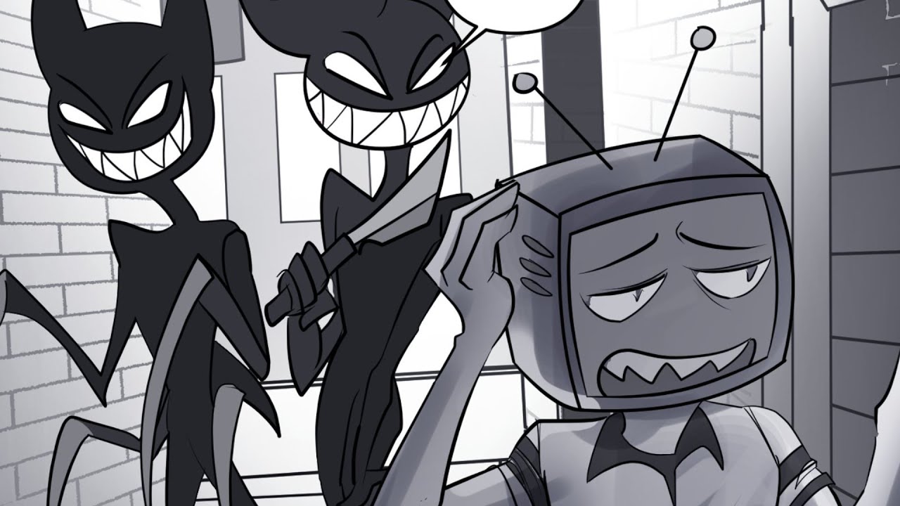 Vox's First Day in Hell 😧 • HAZBIN HOTEL COMIC - YouTube