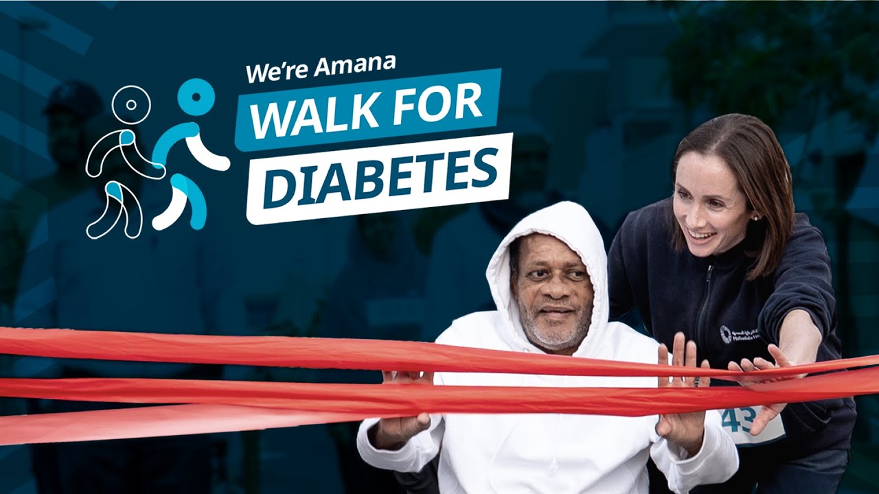 Amana Healthcare Walk for Diabetes CSR Event - YouTube