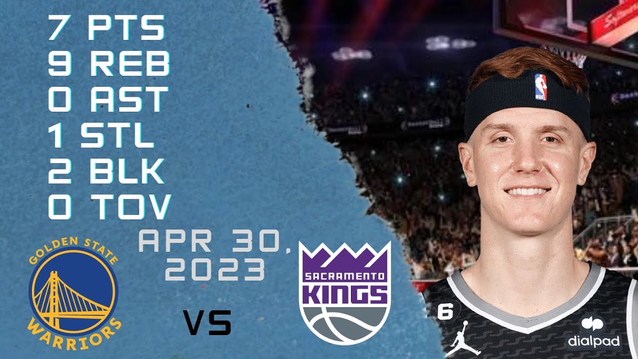 Kevin Huerter NBA player Highlights KINGS vs WARRIORS Play-Offs 30-04 ...