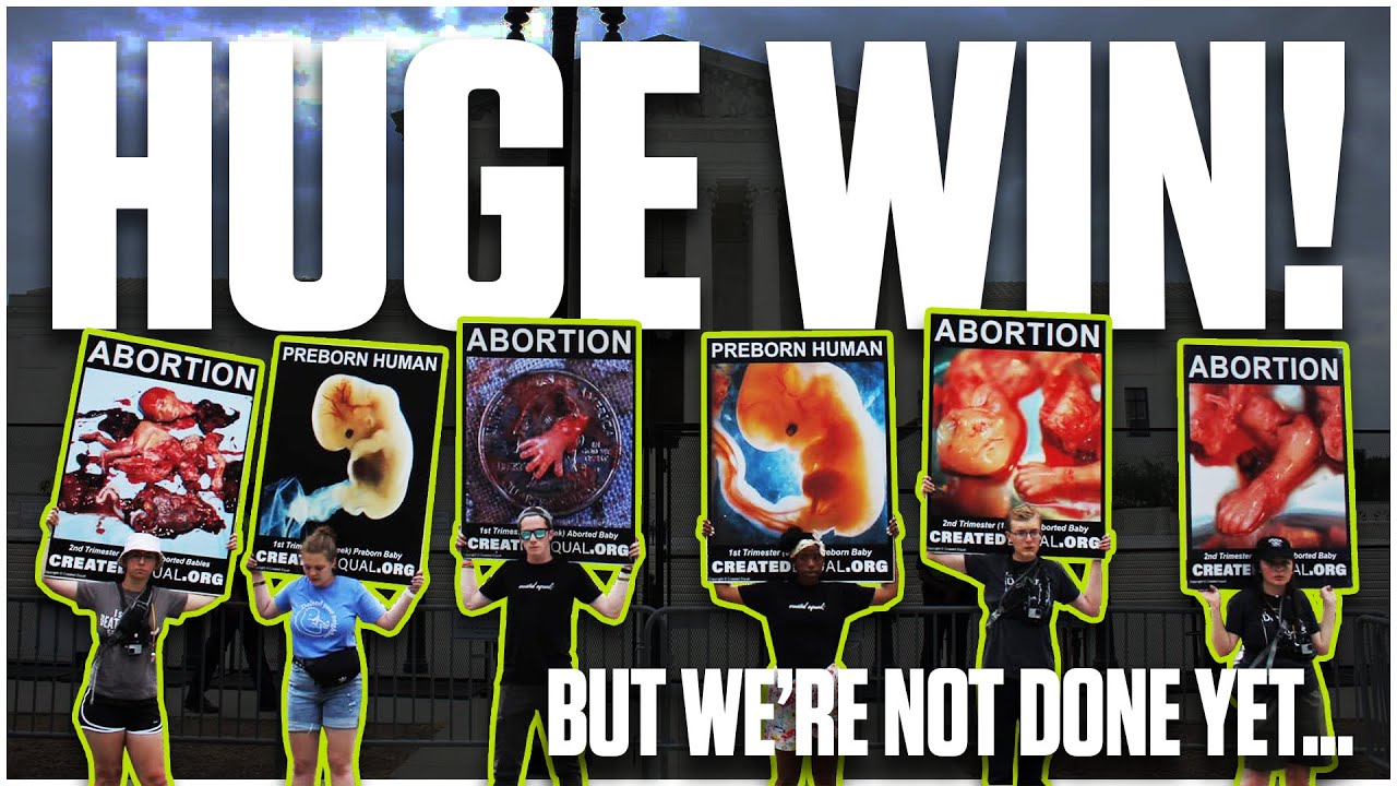 Roe is Dead! Live from SCOTUS - YouTube