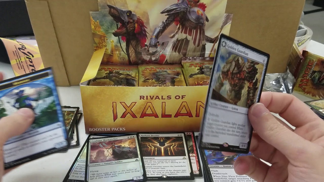 Rivals of Ixalan box opening 1 - YouTube