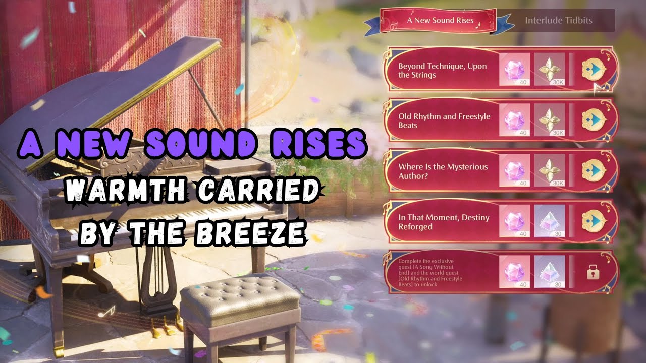 Infinity Nikki - Warmth Carried by the Breeze [A New Sound Rises] - YouTube