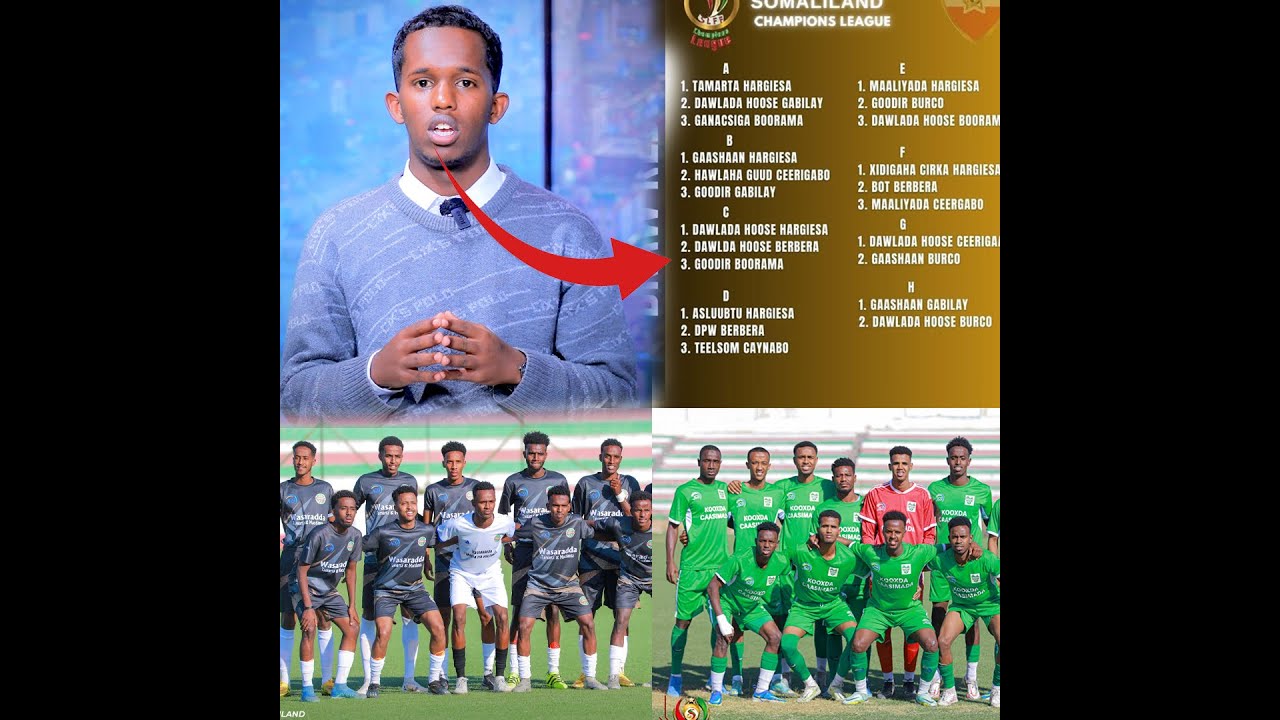Isku-aadka Koobka Horyaalka horyaalda somaliland 2024. - YouTube