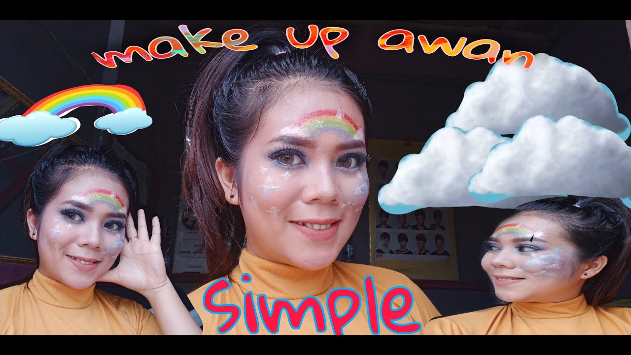 Tutorial Make Up Awan Simple - YouTube