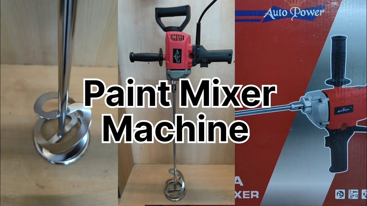 Paint Mixer Machine| Electric Mixture | Mixing any form of liquid | # ...