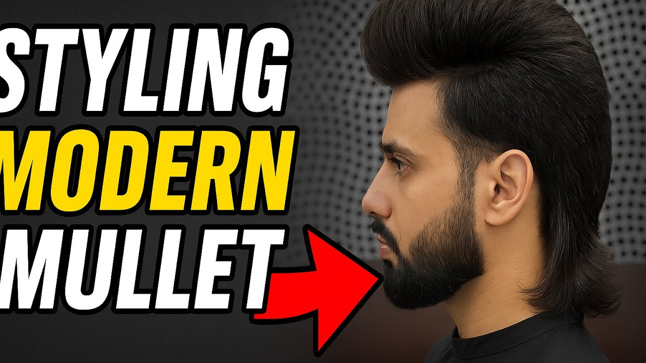 How To Style Modern Mullet Tutorial | Modern Mullet - YouTube