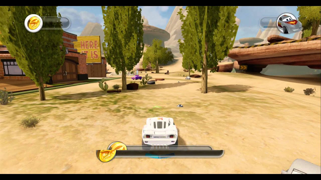 DISNEY INFINITY CARS PLAYSET GAMEPLAY PART 4 - YouTube