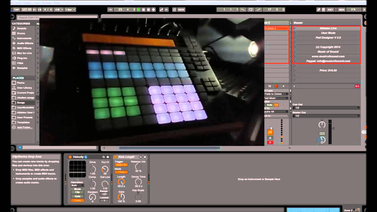 Push User Mode Pad Designer v2.0 - YouTube