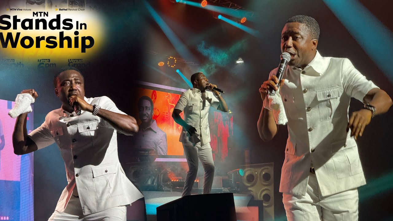 Moses OK Brings Powerful Worship Atmosphere at MTN Stands in Worship ...