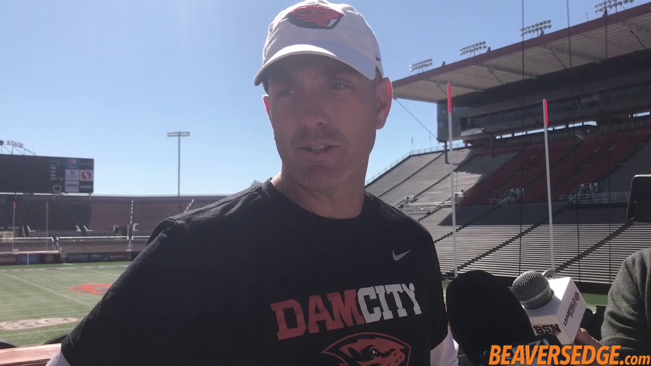 Oregon State Beavers Football: Brian Lindgren 9/18/18 - YouTube