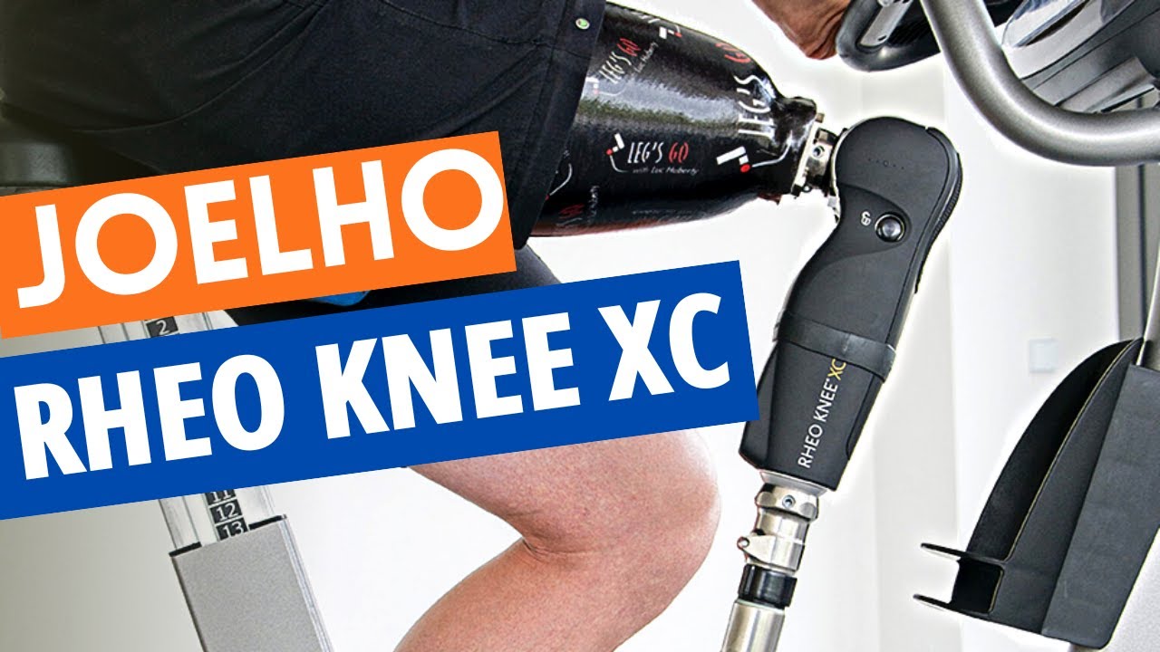 JOELHO RHEO KNEE XC OSSUR. - YouTube