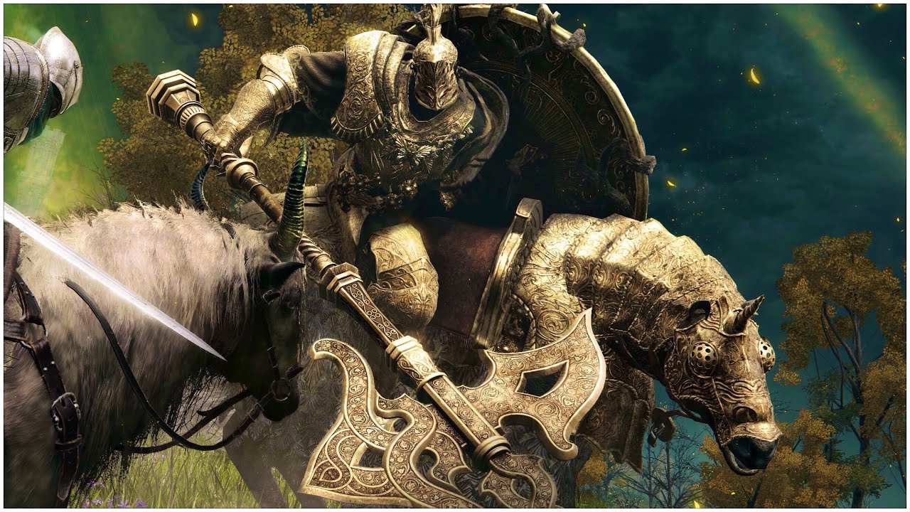 DEFEATING THE TREE SENTINEL & TAKING HIS GOLDEN HALBERD IN ELDEN RING ...