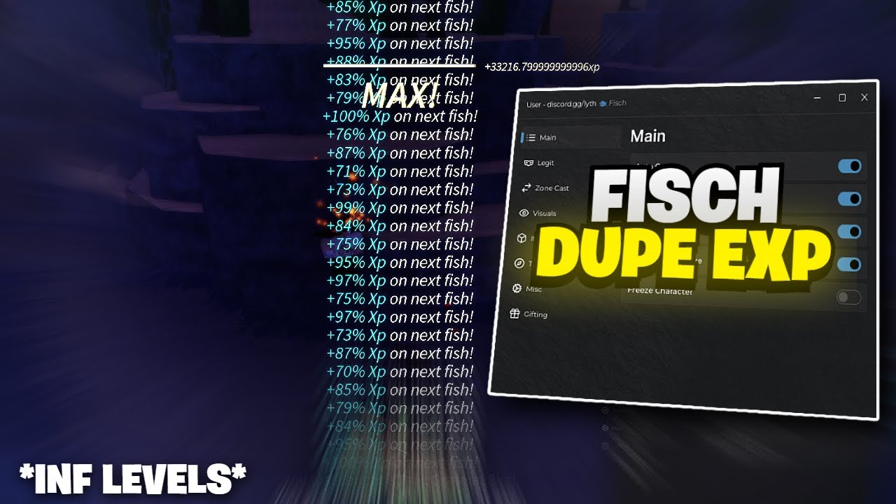 [UNPATCHED] HOW TO GET INF LEVELS IN ROBLOX FISCH! (FAST LVL 750) - YouTube