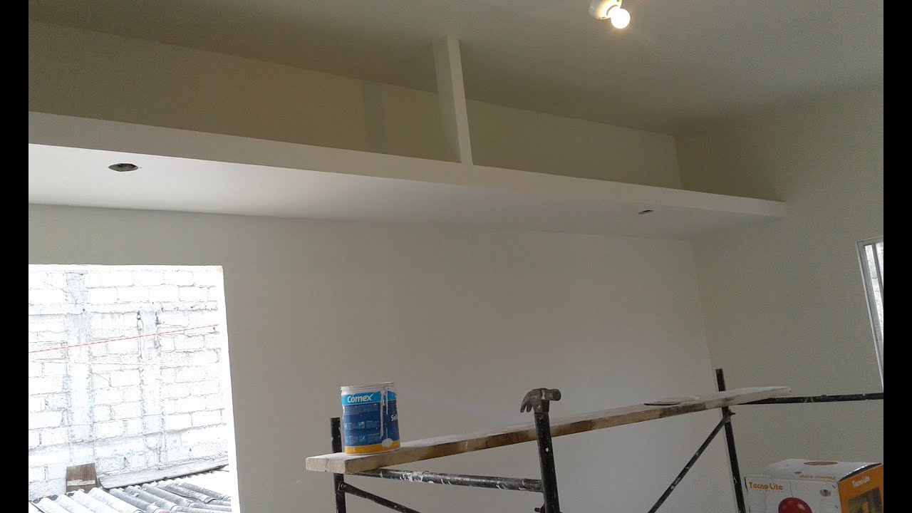 Cuarto en azotea de tablaroca, durock y perfil de fierro - YouTube