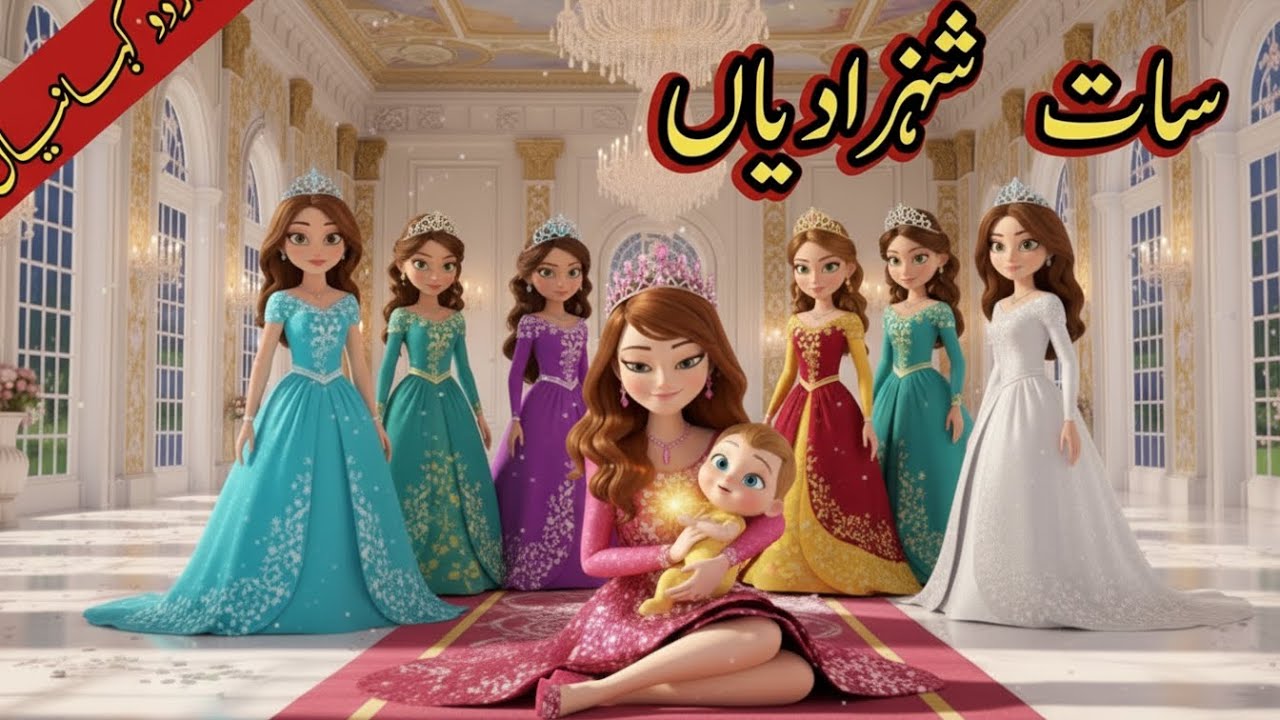 Seven Princess | Cursed Princess Story | Urdu Fairy tale | Urdu Story ...
