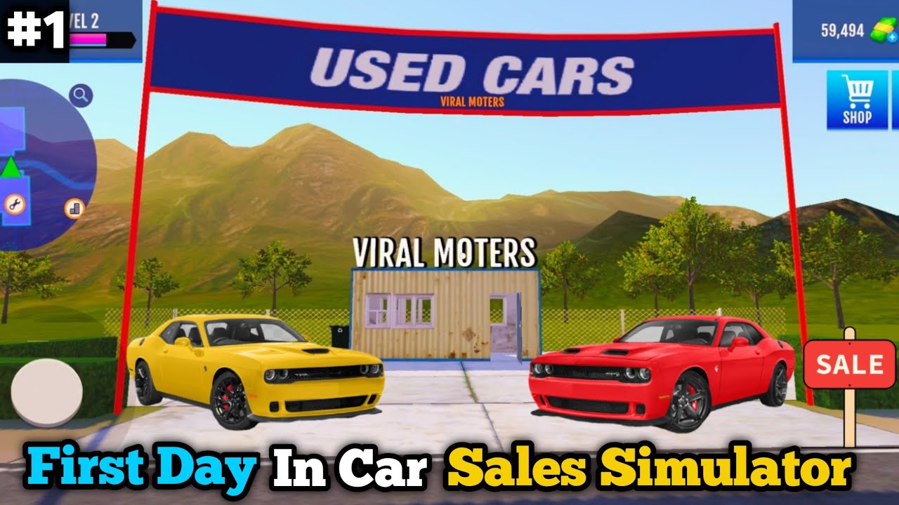 I Opened car sales simulator | CAR DEALER SIMULATOR GAMEPLAY #1 - YouTube