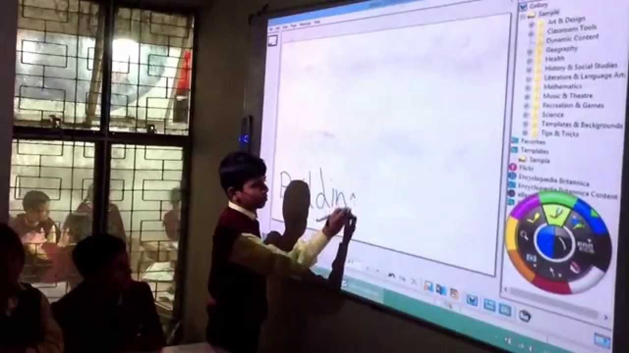 English teaching Smart Board style !! - YouTube