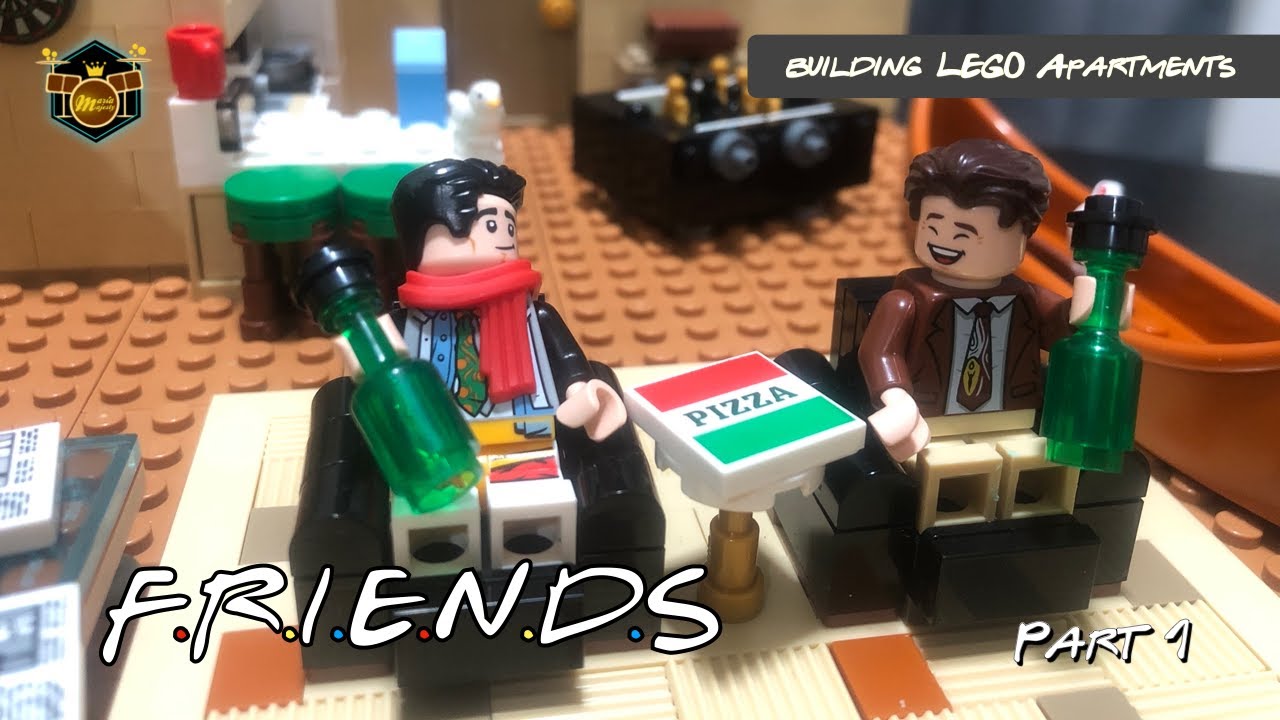 Using Stop Motion Animation to Build FRIENDS Apartment (LEGO) - YouTube