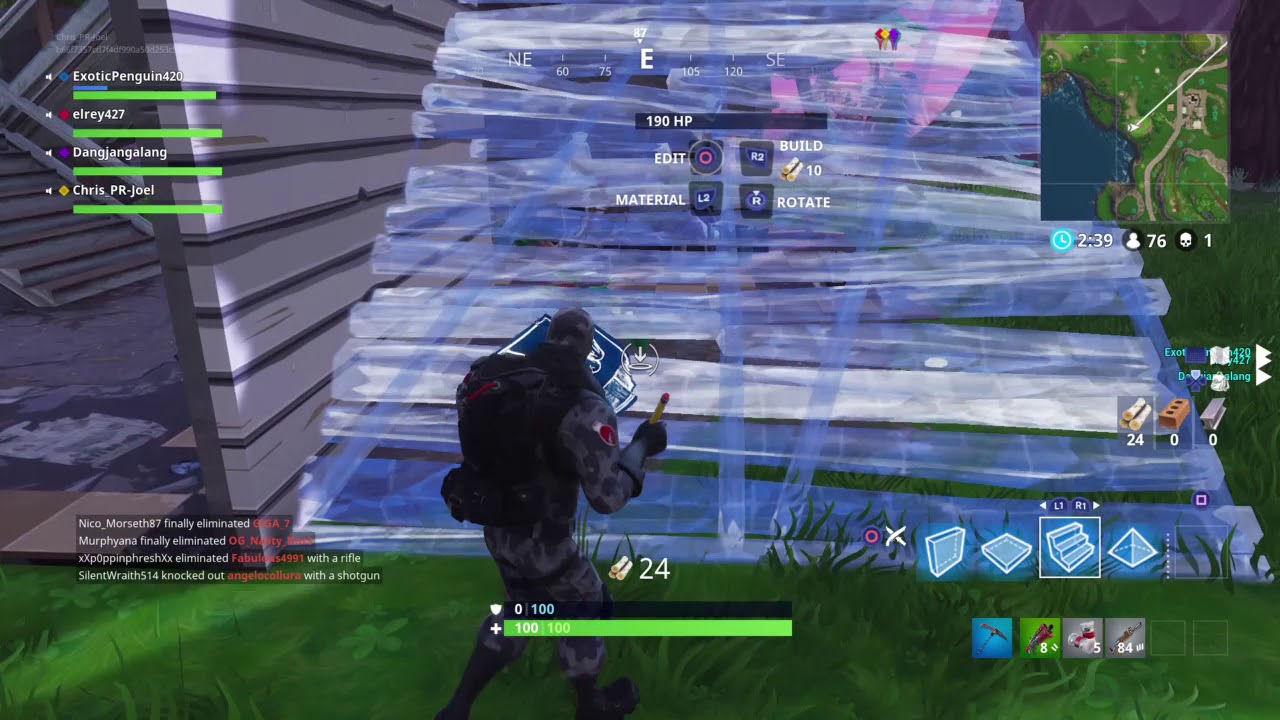 Fortnite_ 1v4 - YouTube