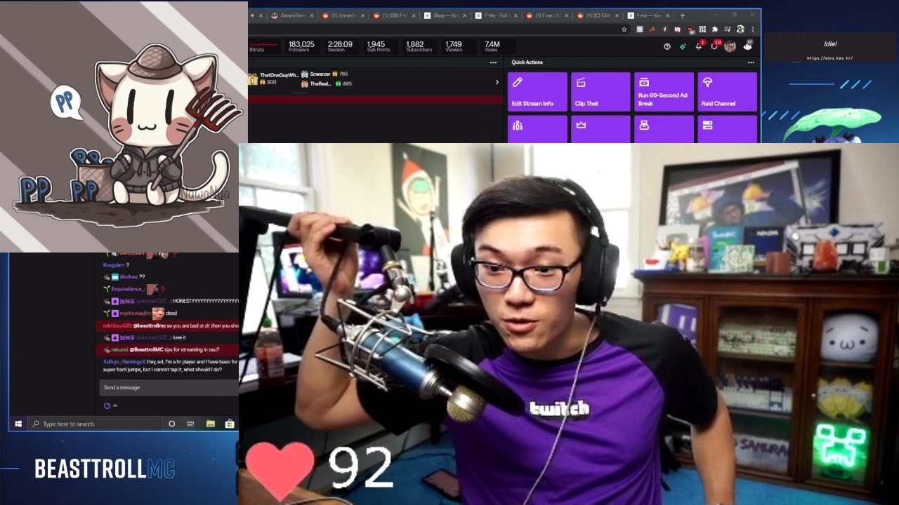 BeasttrollMC opinion on WhiteCat's Improvement routine - YouTube
