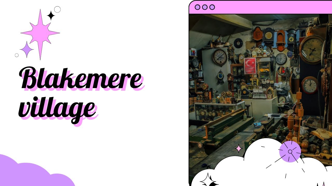 Деревня крафтовых изделий Blakemere village. - YouTube
