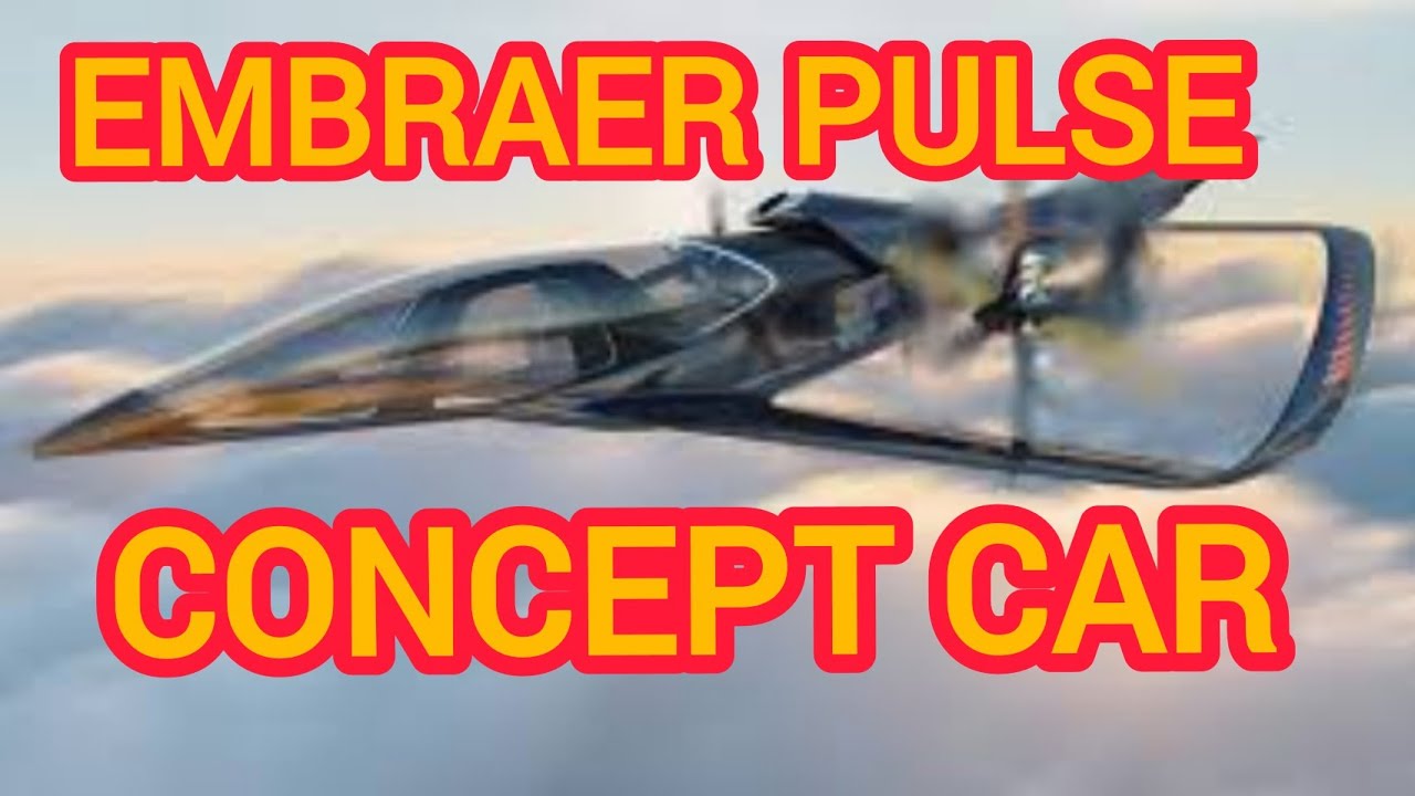 #EMBRAER PULSE CONCEPT CAR, O FUTURO DA AVIAÇÃO EXECUTIVA.#embraerx # ...