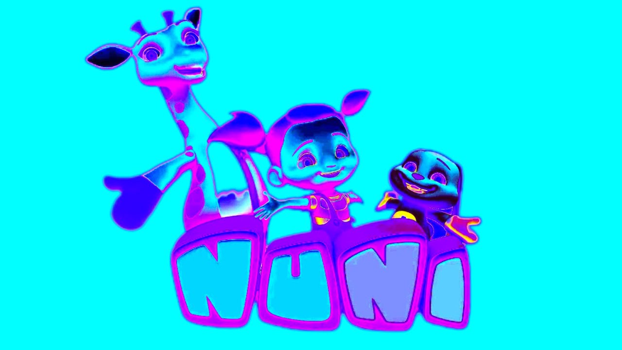 Nuni logo effects with sound variation + reverse - YouTube