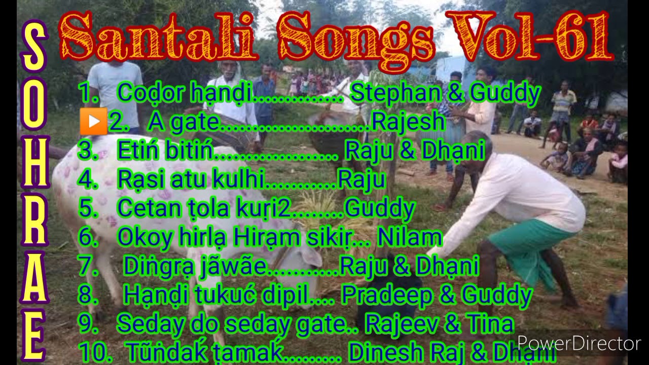Santali Songs Vol-61 (Sohrai Sereń) - YouTube