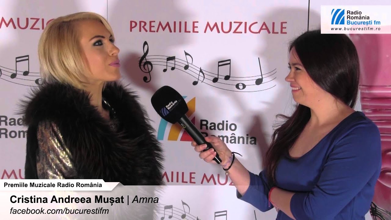 Amna la Premiile Muzicale Radio Romania ♫ - YouTube
