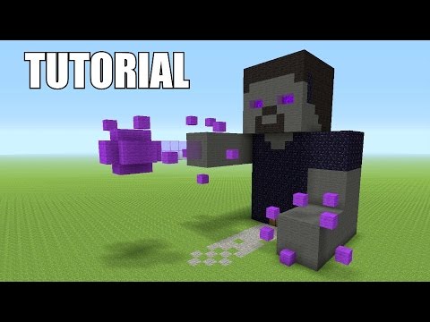 Minecraft Tutorial: How To Make A ENDERBRINE!! "Herobrine" (Survival ...