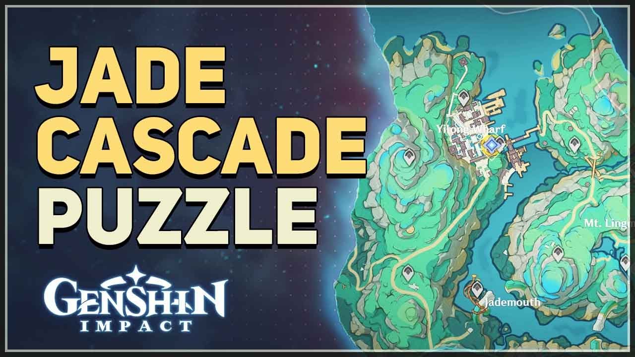 Jade Cascade Genshin Impact - YouTube