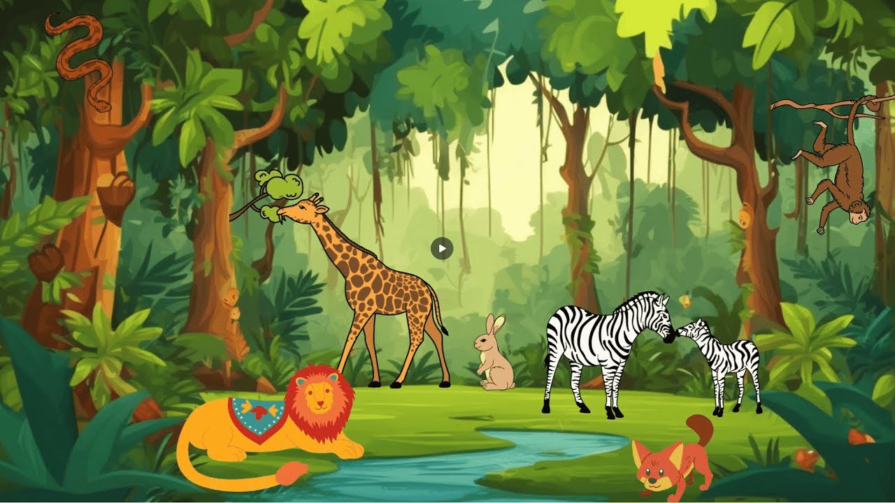 True friends in the Jungle: A Day in the Jungle: Meet the Jungle Crew ...