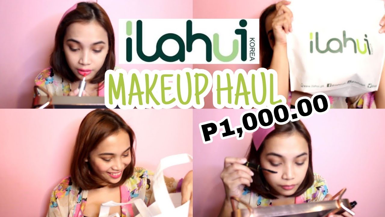Ilahui P99 store | Makeup Haul under php1000 - YouTube