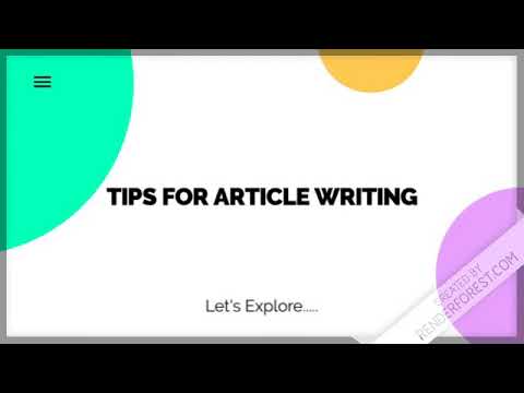 Tips for Effective Article Writing# CBSE - YouTube