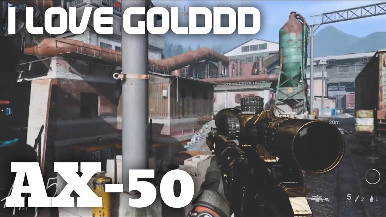 Call Of Duty Modern Warfare Gold AX-50 (PS4 Pro Giveaway) - YouTube