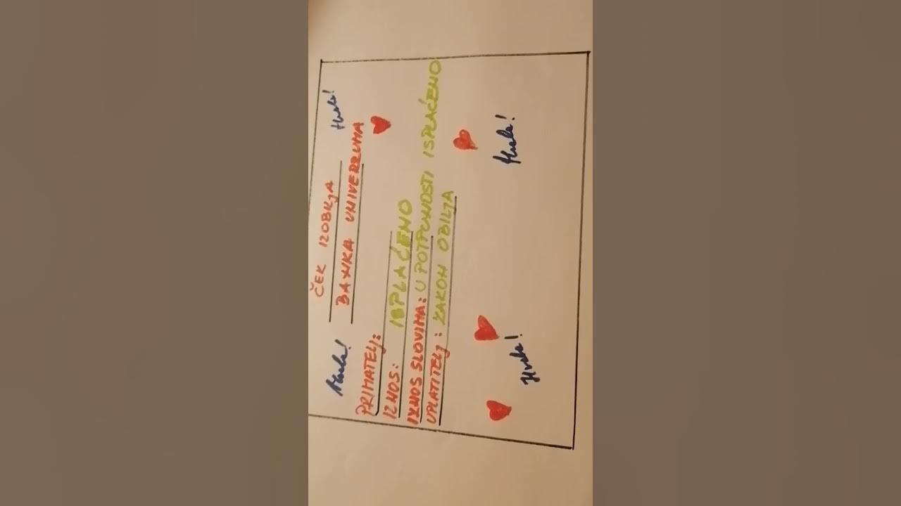 BIK, RIBE, VAGA I SVI ZNAKOVI - ČEK OBILJA - prizovite obilje u život ...