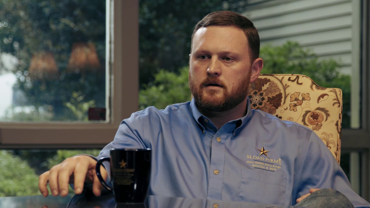 Carson Runge | Texas Personal Injury Attorney | Sloan Firm - YouTube