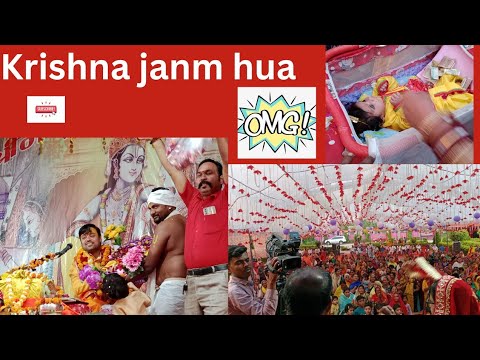 Krishna Bhagwan ka janm hua - YouTube
