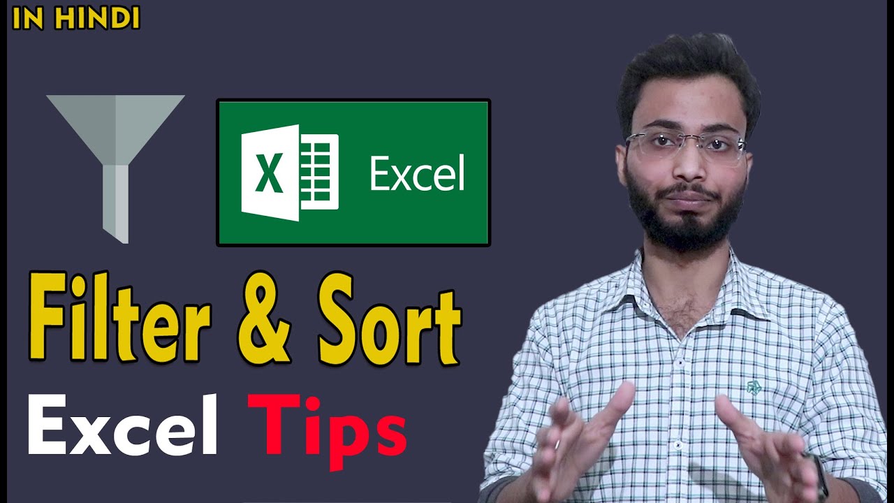 Sort And Filter In Excel In Hindi How To Use Filter In Excel Sort And Filter In Excel In Hindi How To Use Filter In Excel