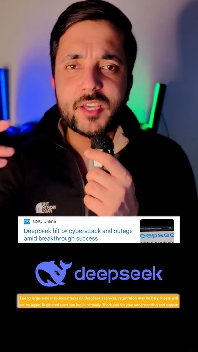Deepseek The Server Is Busy Please Try Again Later Youtube