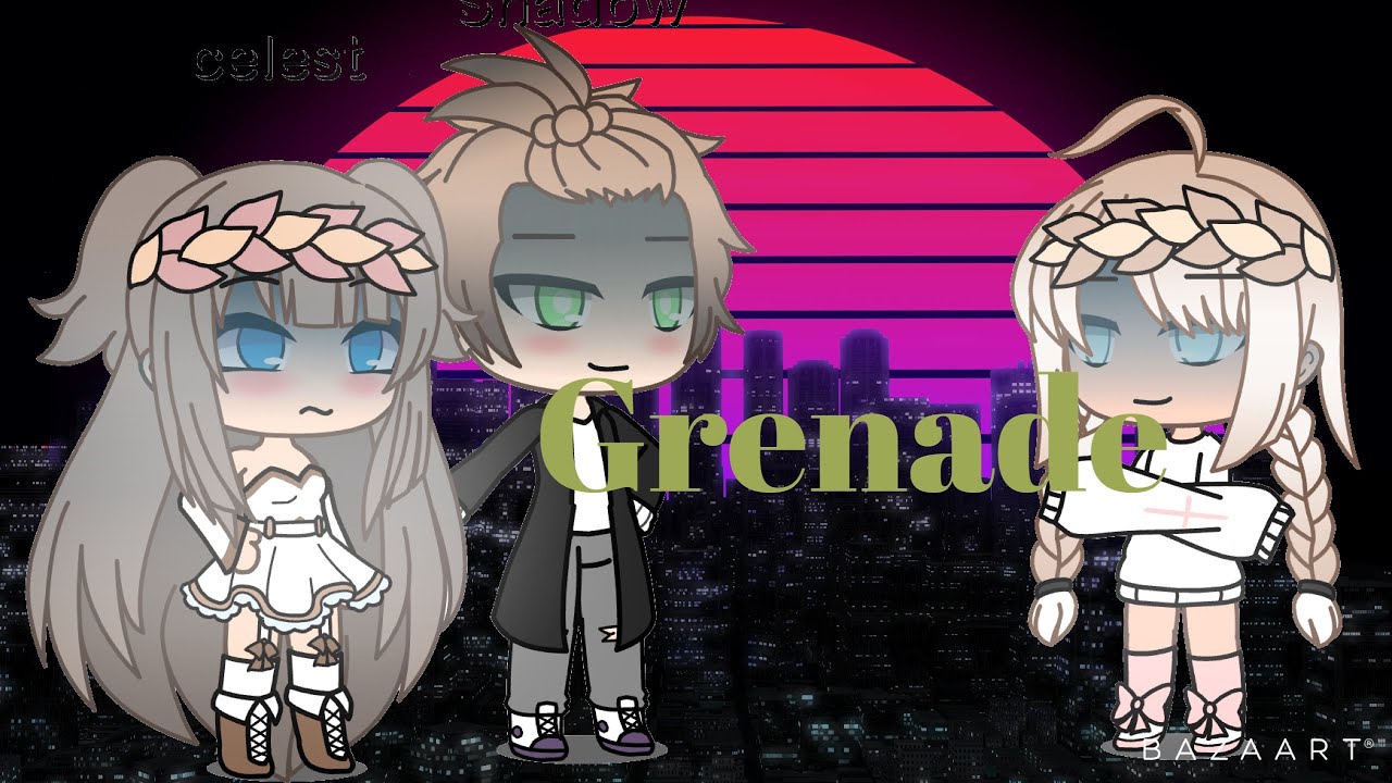 Grenade//glmv//backstory of Alice from queen of mean - YouTube