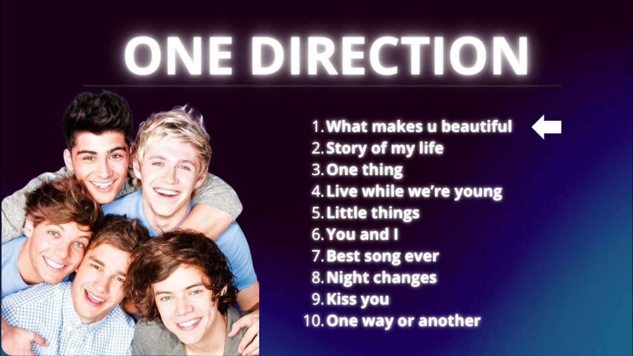 One Direction - TOP 10 greatest hits - Playlist - YouTube