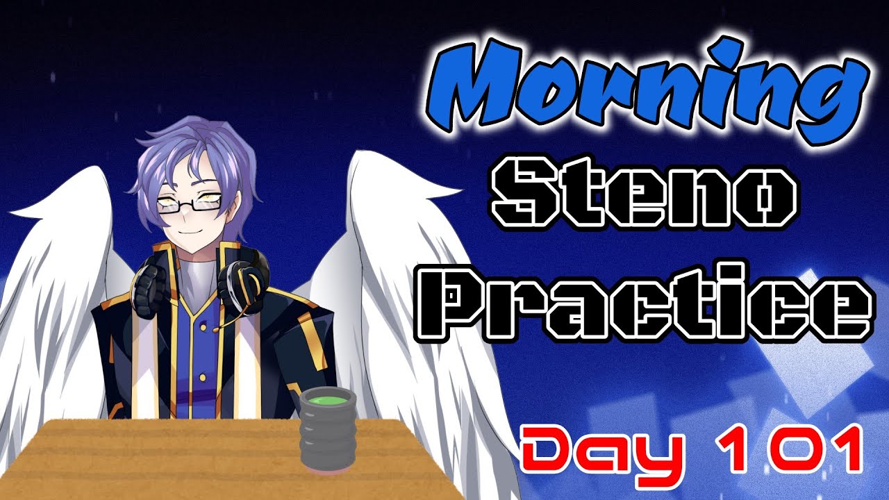 [Steno] Learning Steno (Day 101) / ステノのお勉強 (101日目) - YouTube