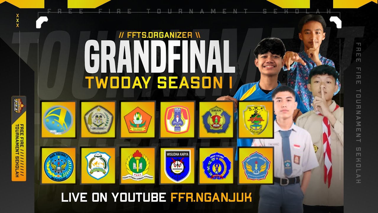 GRANDFINAL TWO DAY SEASON 1 || BY FFTS ORGANIZER - YouTube