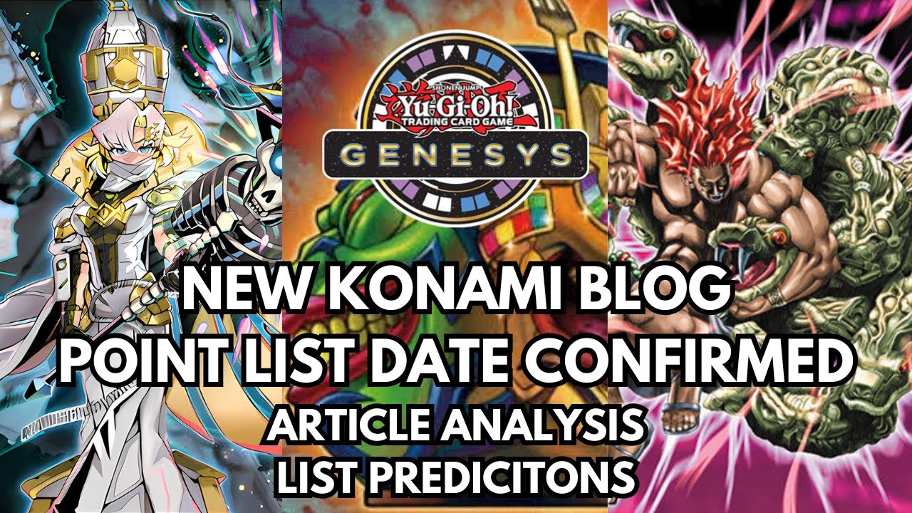 GENESYS POINTS LIST NEWS | Date & Predictions - YouTube