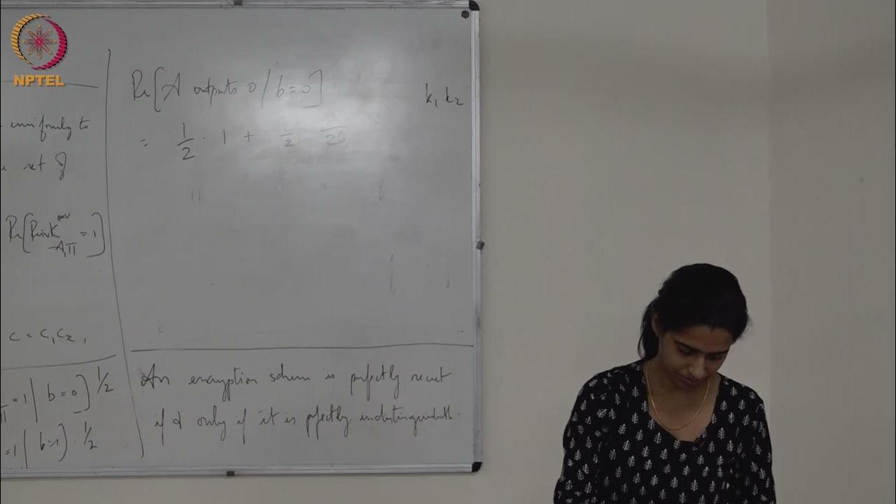 Foundations of Cryptography Part 2 - YouTube