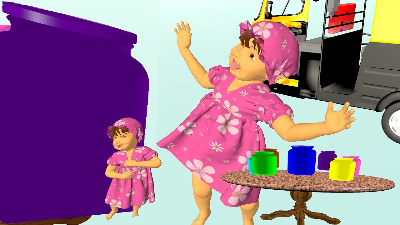 Colors for children to learning with Fayrouz dance play Toktok magic ...